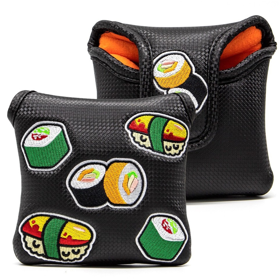 Customzied Premium Sushi Design Golf Heel Shaft Square Mallet Putter ...