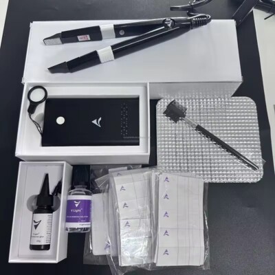 V Light Hair Extensions Kit Set V Light Glue v light for hair lose Thin ...