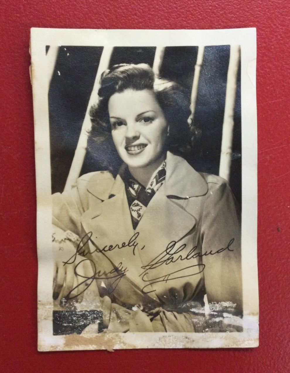 Judy Garland Signed Photograph Reprint circa 1940s-50s 5x3.5 inches | eBay