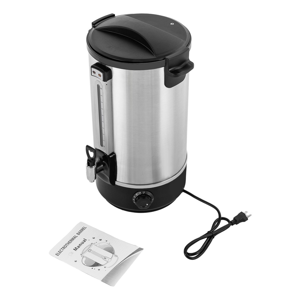 2-Layer Commercial Eletric Hot Water Bucket Countertop Water Boiler ...