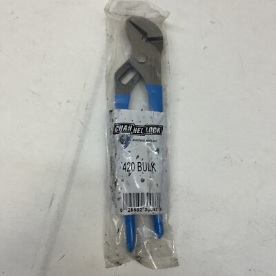 ChannelLock 420 Straight Jaw Tongue Groover Pliers 9-1/2" L ONG ...
