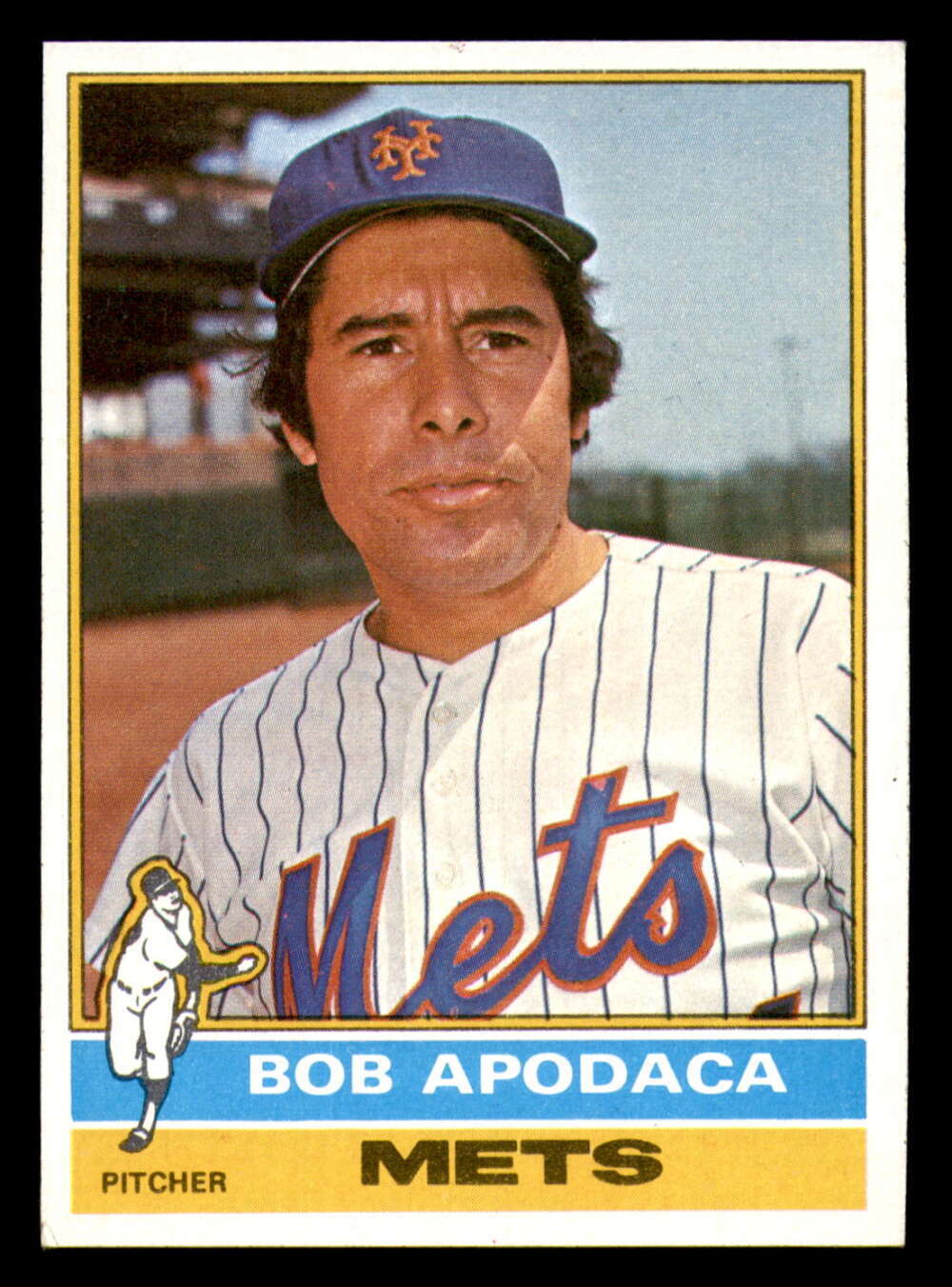 1976 Topps #16 Bob Apodaca Near Mint Mets ID:353800 | eBay
