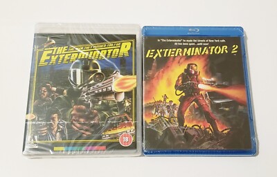 NEW ~ The Exterminator & Exterminator 2 Blu-ray ARROW SCREAM LOT ...