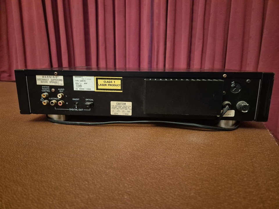 Marantz CD85 High-End CD Player | TDA1541A Single Crown | CDM-1 MkII ...