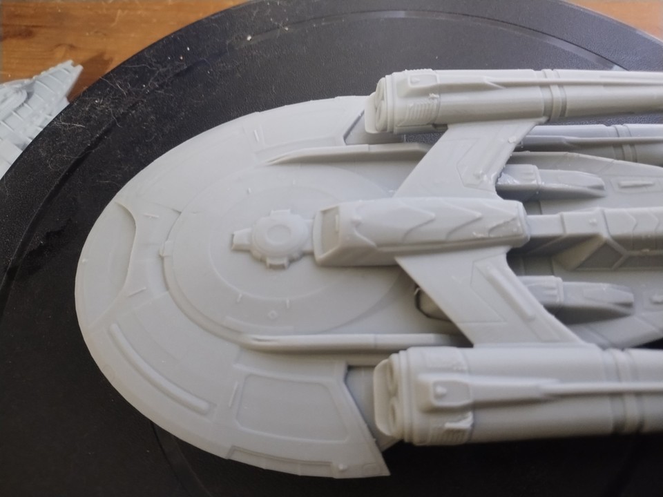 Star Trek Stargazer Class Starship 3d Resin Print 8.75" | eBay
