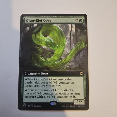 Oran-Rief Ooze (Extended Art) Zendikar Rising Regular Magic MTG | eBay
