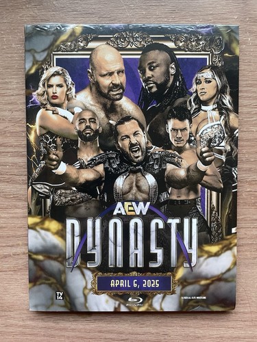 AEW Dynasty 2025 Blu-ray. RARE! Sealed. WWE NWA | eBay