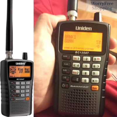 Handheld Military Radio Scanner Civil & Military Aircraft Bands Police ...