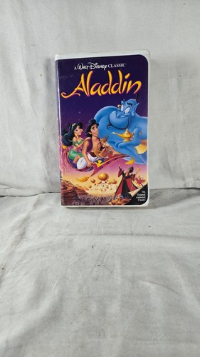 Aladdin (VHS, 1992) Walt Disney Classic by Robin Williams Genie ...