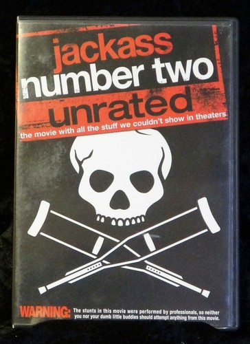 Jackass Number Two Unrated 📀 Johnny Knoxville Chris Pontius Ryan Dunn ...