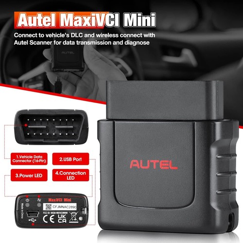 Autel MaxiVCI Mini VCI Diagnostic Interface for MK808TS TS608 MX808TS ...