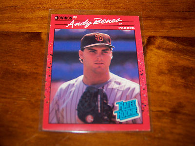 PADRES ANDY BENES 1990 DONRUSS RATED ROOKIE #41 | eBay