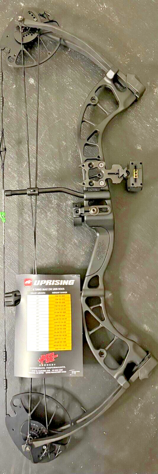 PSE Archery Uprising RTS Compound Bow Black Right Hand New 42958600659 ...