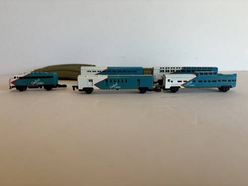 1989 Galoob Micro Machines 5 Piece Train & 12 Track Pieces | eBay