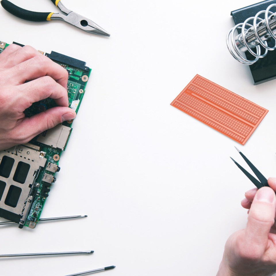 12pcs Terminal Block Board Solderable Breadboard Breadboard Circuit | eBay UK