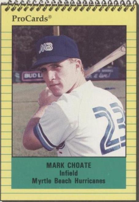 1991 ProCards Minor League - Mark Choate #2952 (RC) for sale online | eBay