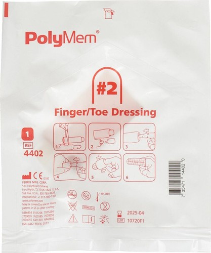 Polymem Finger Toe Dressing Size 2 (RL4402) 2pcs | eBay Australia