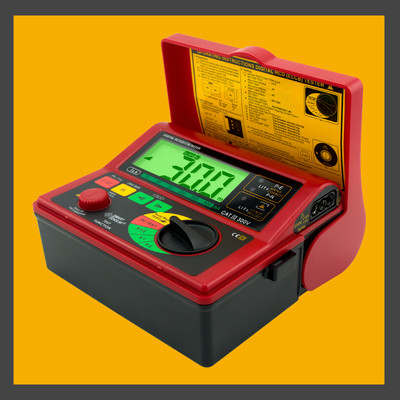 Digital RCD ELCB Tester Trip Current 10/20/30/200/300/500mA Trip Time ...