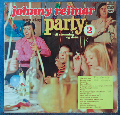 Johnny Reimar "Non Stop Dance Party 2" IMPORT - RARE 1970s Danish Pop ...