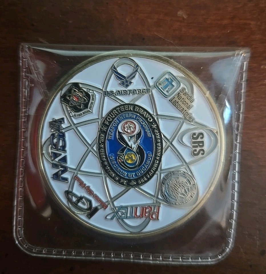 Rare MMIII B2 Trident Deterrence Challenge Coin NNSA Sandia Pantex Air ...