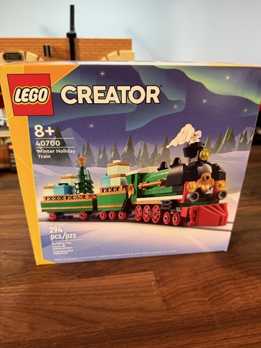LEGO 40699 Retro Record Player and 40700 Winter Holiday Train GWP New ...