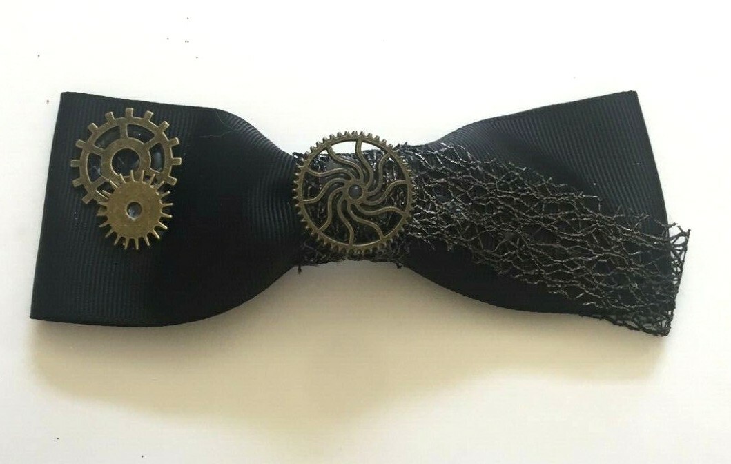 Steampunk Hair Bow