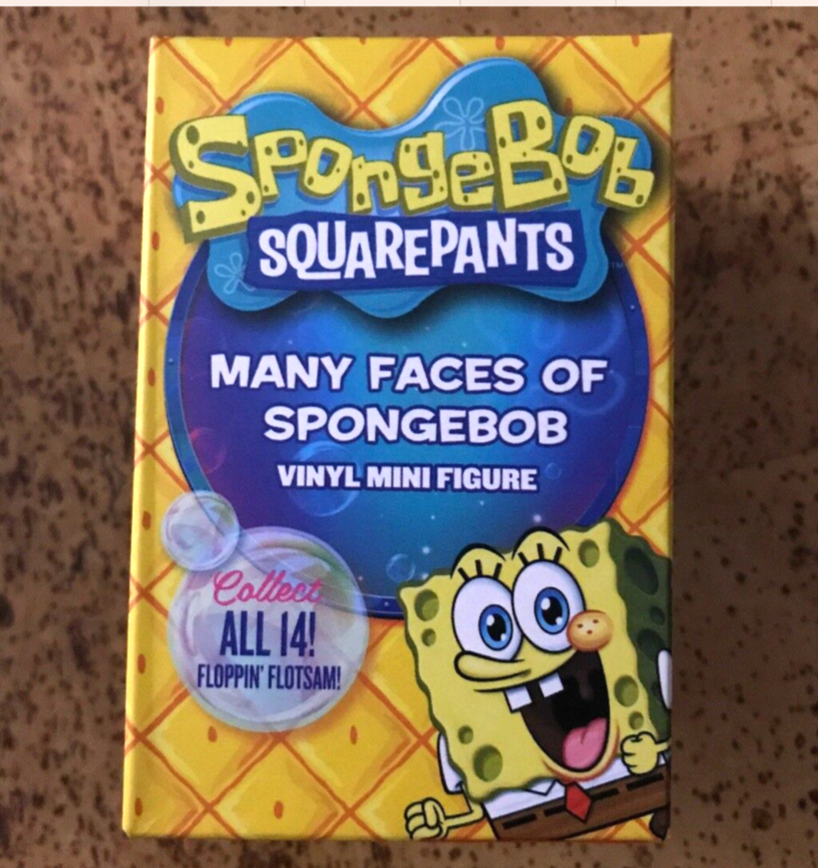 SUPER RARE 2018 NYCC EXCLUSIVE MANY FACES OF SPONGEBOB SQUAREPANTS ...