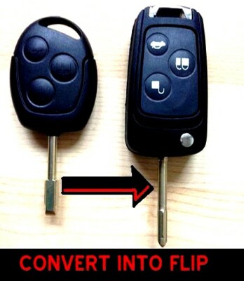 for FORD MONDEO FIESTA PUMA FOCUS KA TRANSIT REMOTE FLIP KEY FOB CASE ...