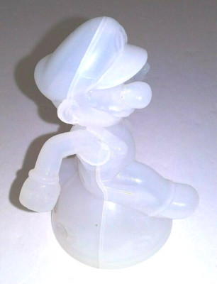 Super Mario Light Up Figure Desk Top Gachaball Electro-Goomba Plastic 3 ...