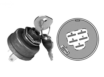 Key Ignition Switch for Toro Grounds Master Groundsmaster 27-2360 3 52 ...