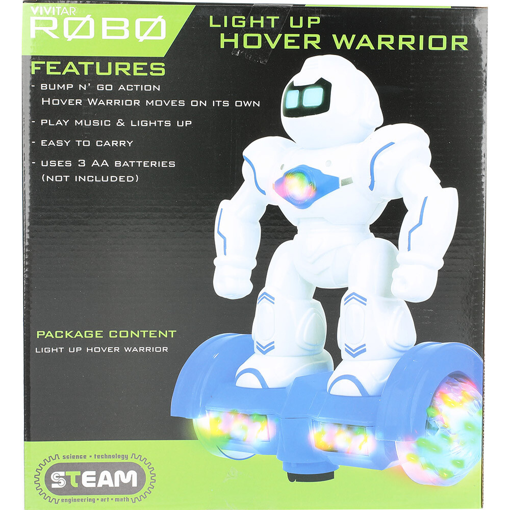 Kidstech VA90056 Robo Light Up Hover Warrior | eBay