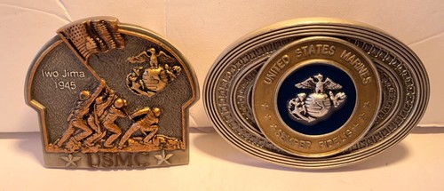 The USMC Belt Collection Semper Fidelis and Iwo Jima Buckles Limited ...