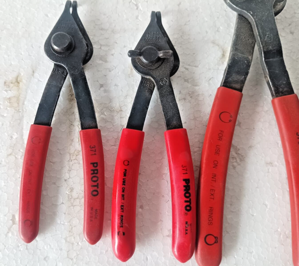 PROTO RETAINING RING PLIERS PACK OF 5. | eBay