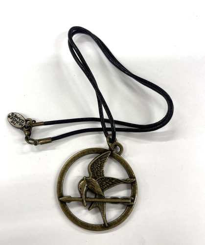 Hunger Games Mockingjay Movie/Book Promotional 18” Necklace w/Metal ...