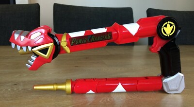 Power Rangers Dino Thunder Tyranno Snake Weapon with working Sounds VGC ...