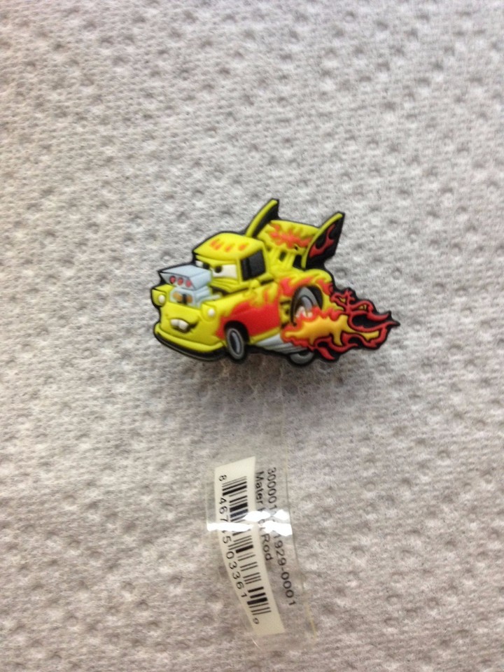 CARS JIBBITZ CARS SHOE CHARMS SALLY FINN MATER JIBBITZ MCQUEEN LUIGI ...
