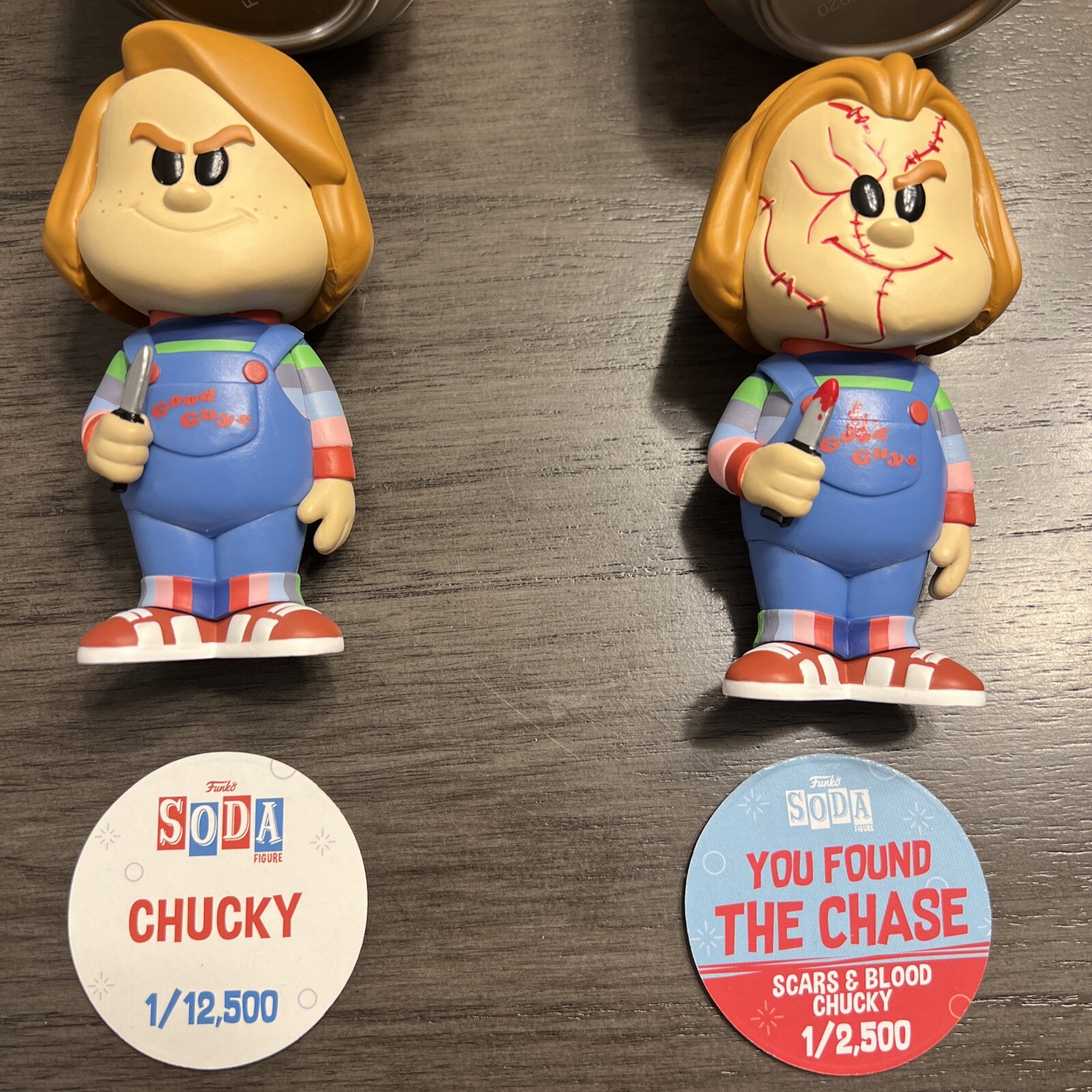 FunkoPop! Child's Play Soda- Chucky Chase & Common Set & #798 Chucky ...
