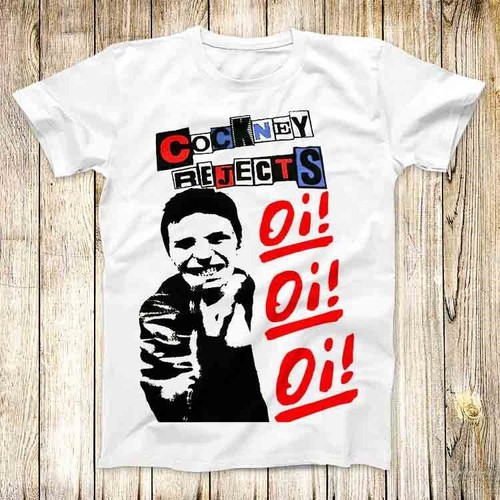 Cockney Rejects Oi Oi Oi Punk T Shirt Meme Men Women Unisex Top Tee ...