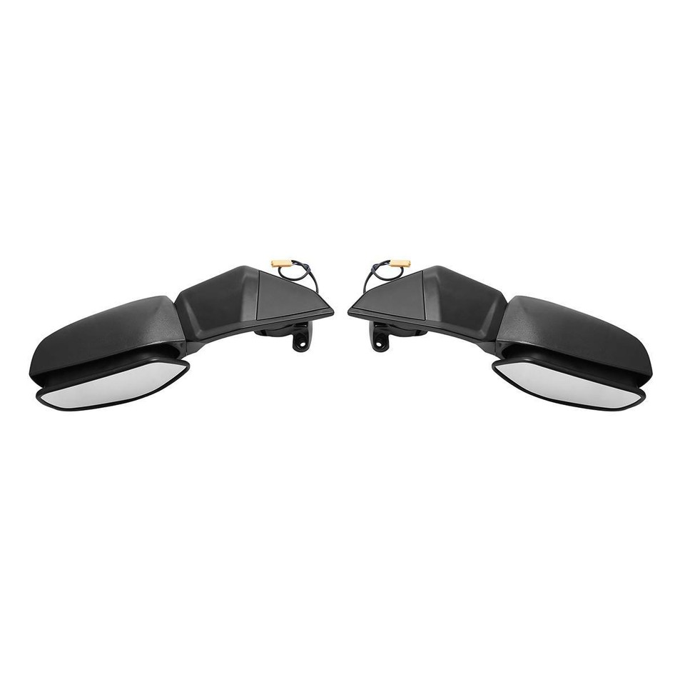 Rearview Mirrors LED Turn Signal Fit For Kawasaki NINJA H2 2015-2024 H2 ...