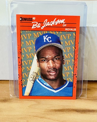 Bo Jackson 1990 Donruss Baseball Card #BC-1 Error Card 🌟NM Rare | eBay