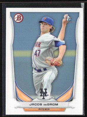 2014 Bowman #BP73 Jacob deGrom Prospects FBC Card | eBay