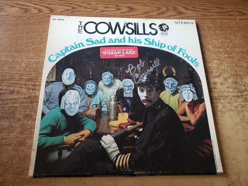 1960s VG+ HAND SIGNED BOB COWSILL, COWSILLS-Captain Sad & His Ship Of ...