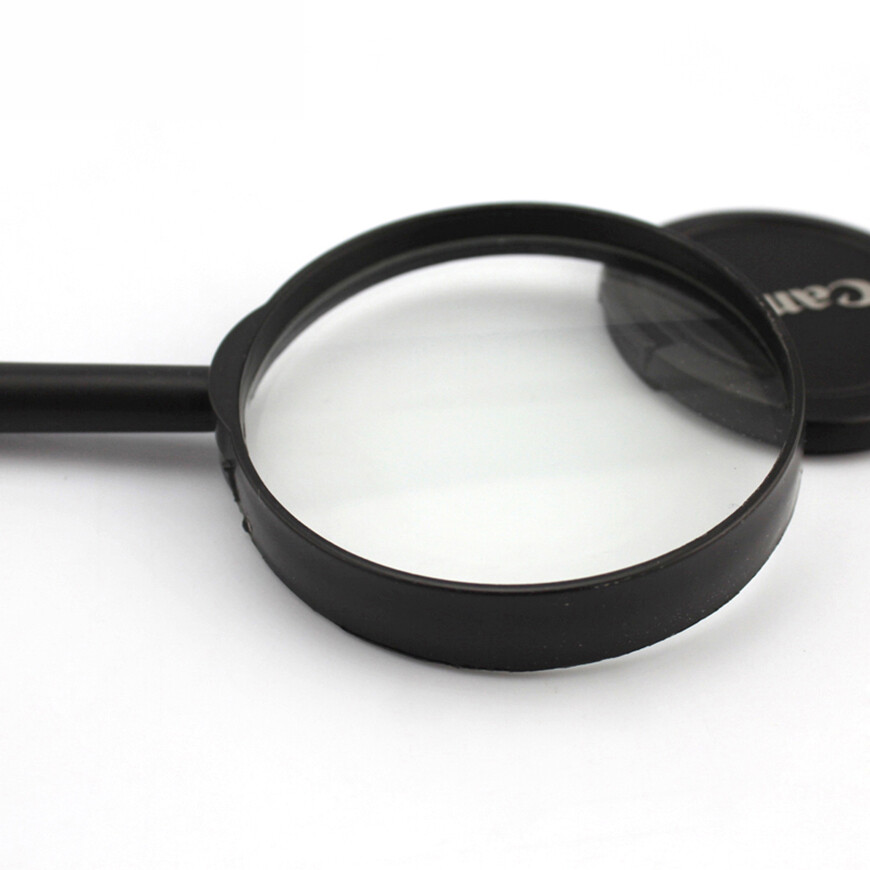 Magnifying Glass 60mm 75mm Large Magnifier Reading Glass Lens Handheld ...