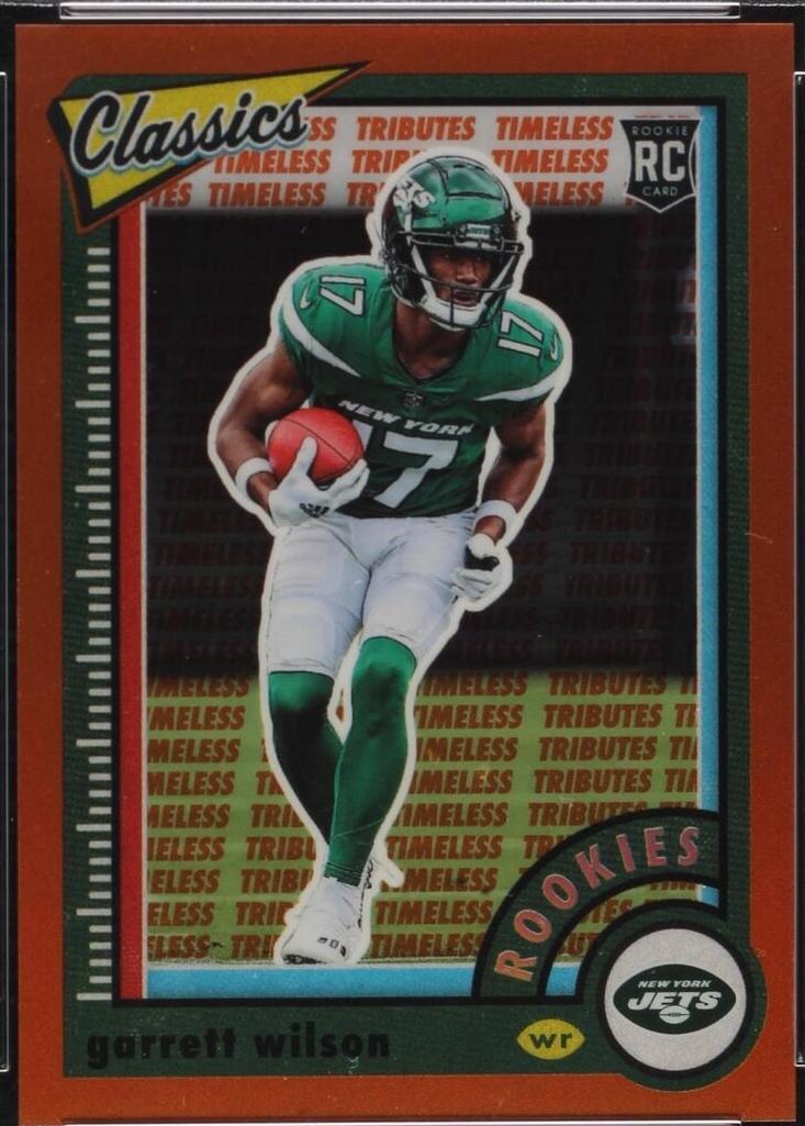 2022 Panini Classics - Rookies Garrett Wilson #161 Timeless Tributes ...