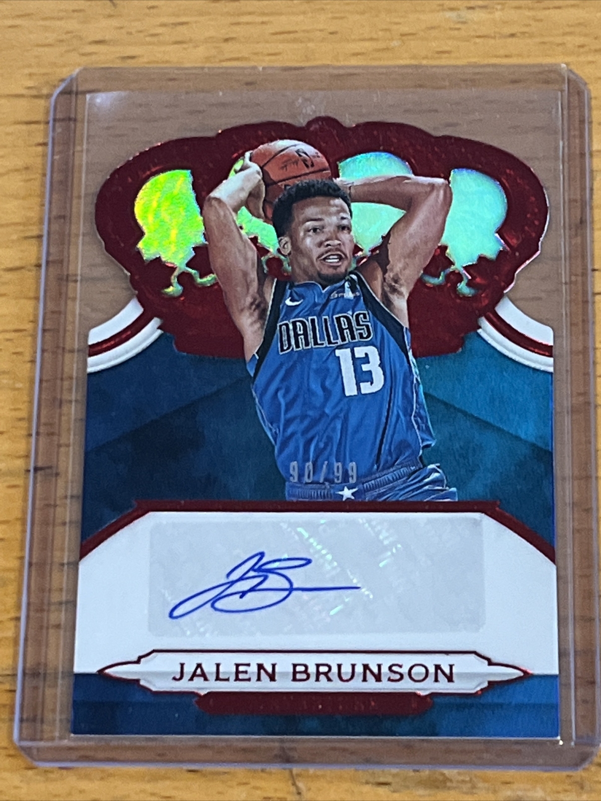 JALEN BRUNSON 2018-19 PANINI CROWN ROYALE AUTO RC AUTOGRAPH /99 SP | eBay