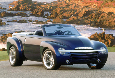 2000 Chevrolet SSR Concept Car - Promotional Photo Poster | eBay