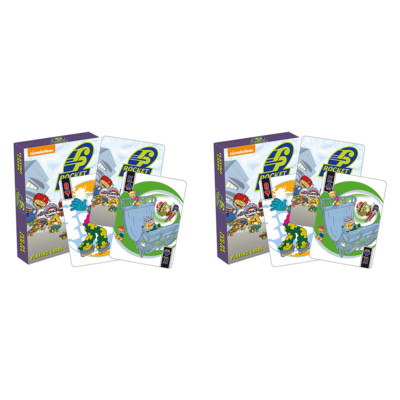 108pc Aquarius Rocket Power Playing Cards Poker Deck Family Play Gaming ...