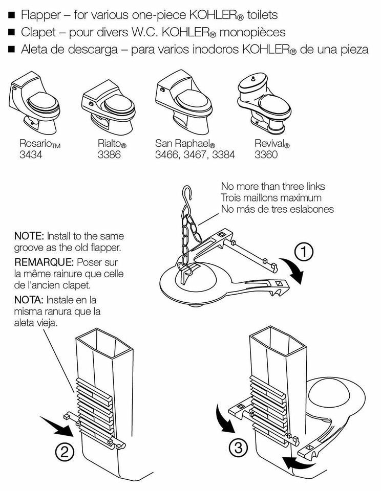 Kohler GP84995KOHLER GENUINE PART GP84995 FLAPPER (HINGE) | eBay