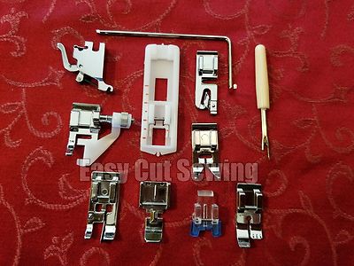 11 Pc Foot Set Sewing Machine Pfaff 1200 Grand Quilter 1220,1222,1290 ...