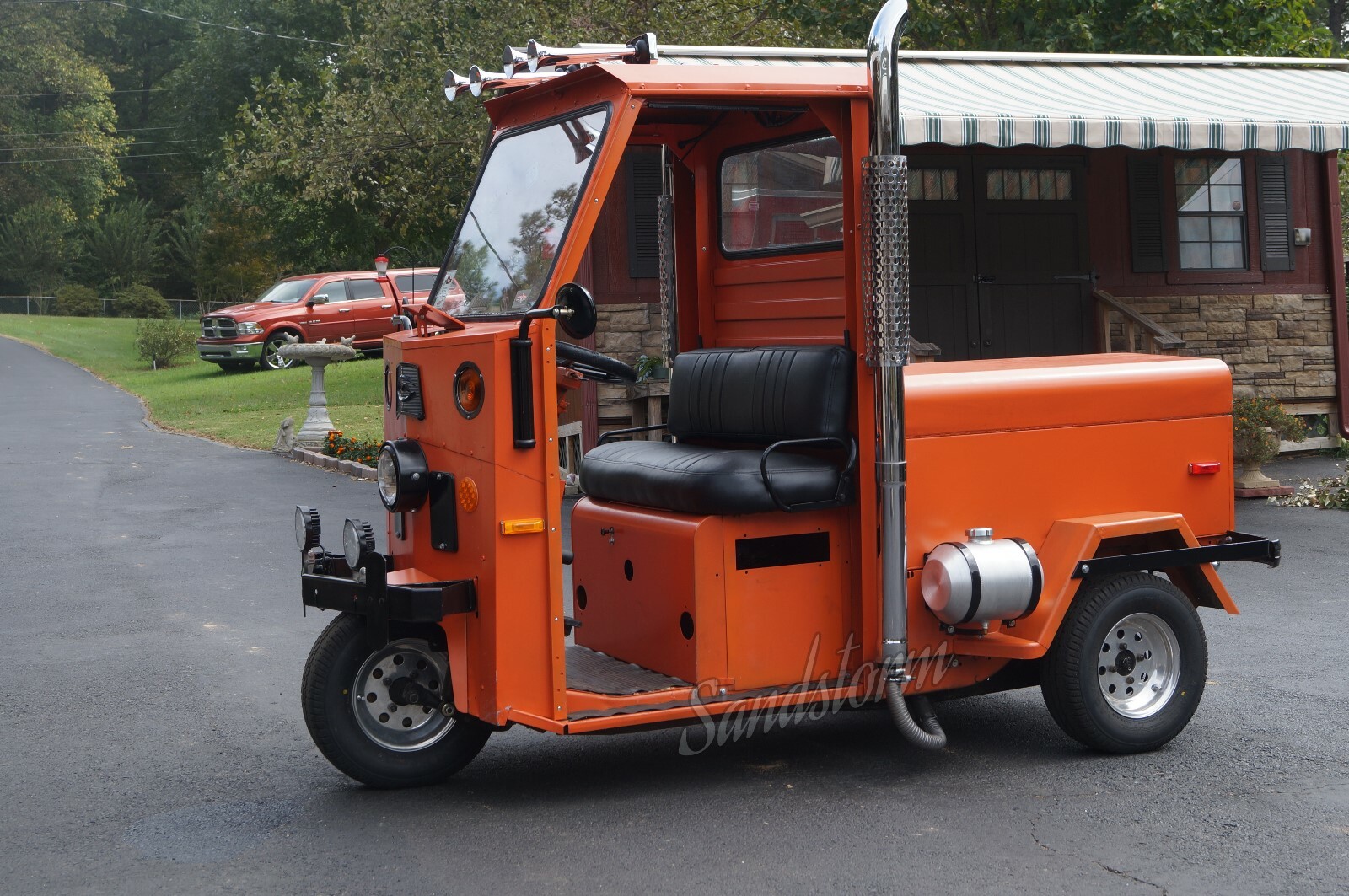 1.5 Gallon 8x7.5 Center Fill Spun Aluminum Gas Tank - Go Kart - Golf ...